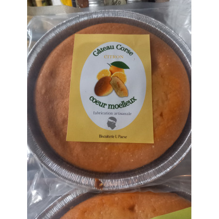 Gâteau Corse coeur moelleux Citron